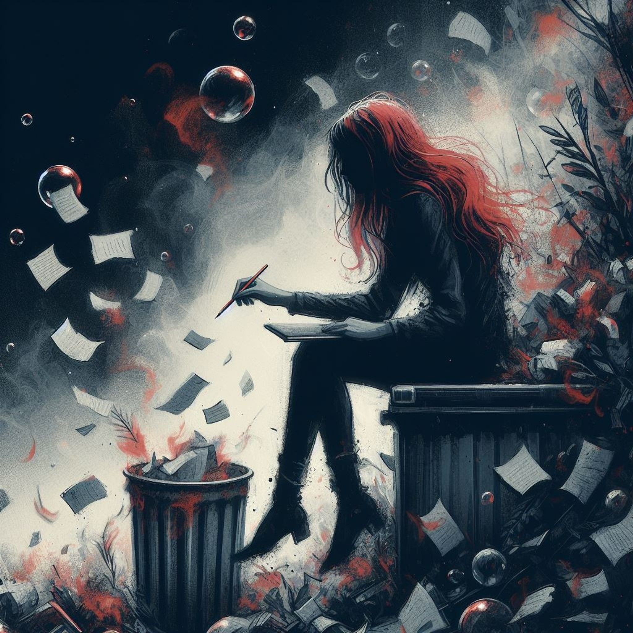 "In the midst of dimness or confinement, persist. ... | Fishbowl