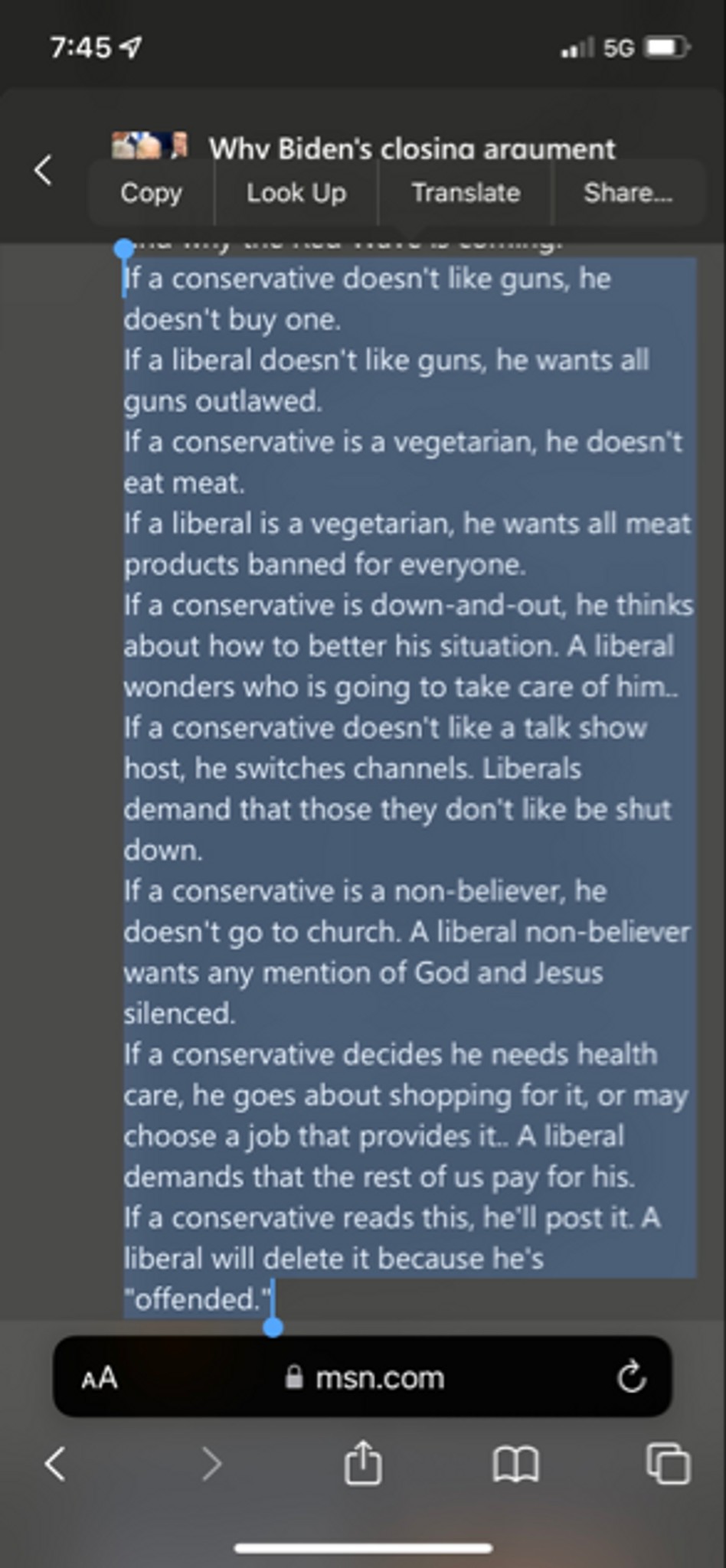 Here is political leaning test. Is it accurate? | Fishbowl