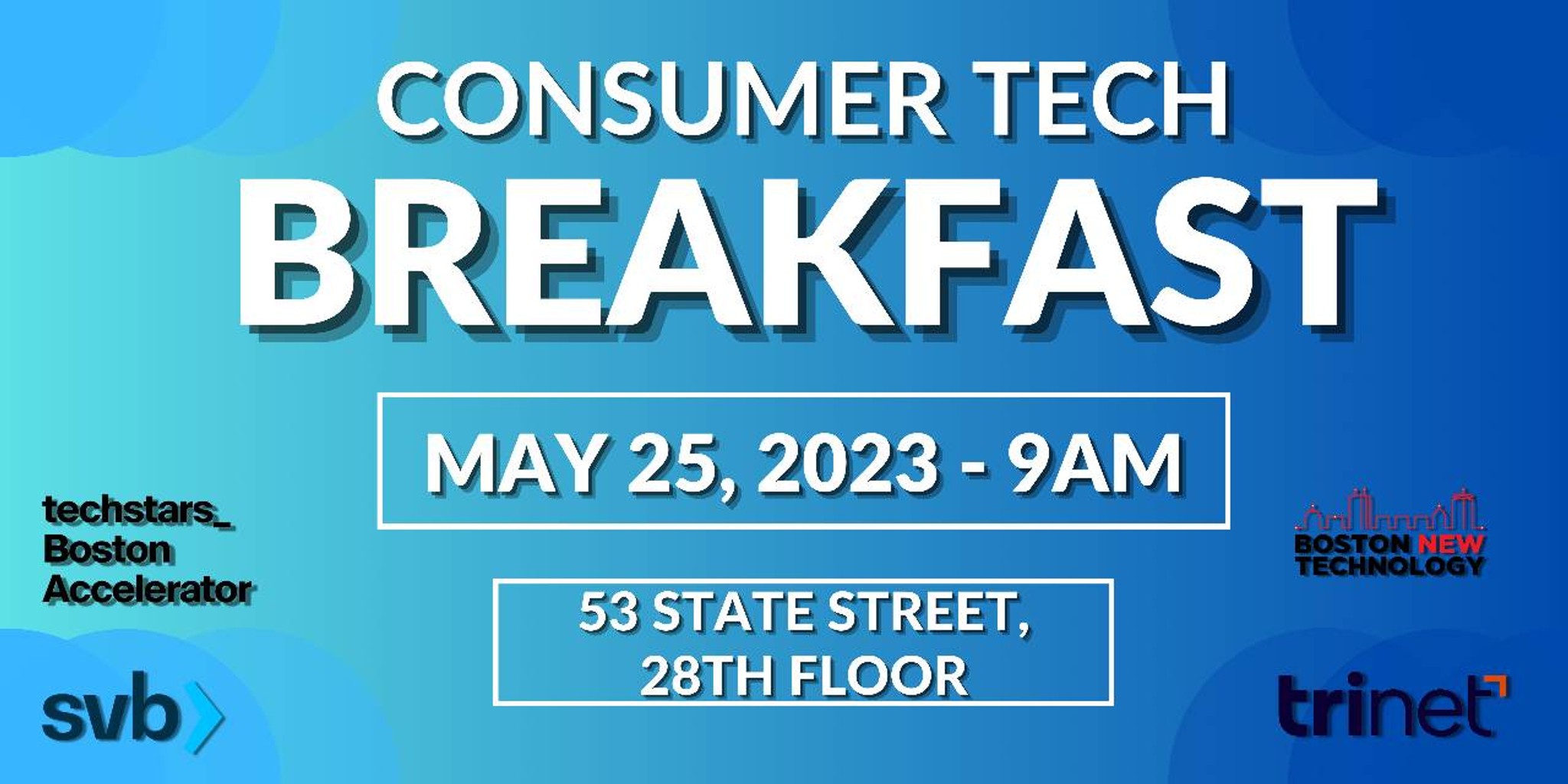 I'm hosting a Consumer Tech event at SVB Boston an... | Fishbowl
