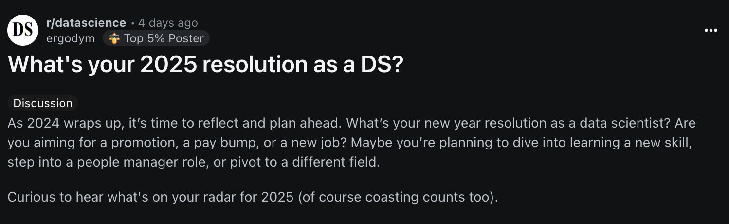 I'm pivoting into Data Engineering this year and j... | Fishbowl