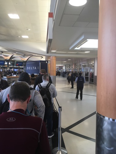 The Clear & TSA Pre-Check line in ATL is so long r... | Fishbowl