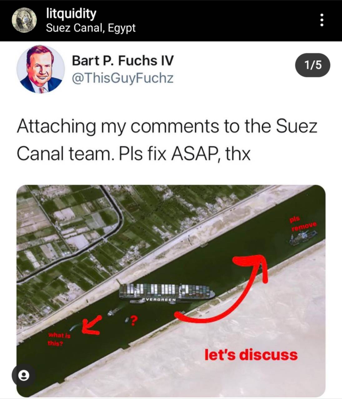 Where all my suez memes at? | Glassdoor