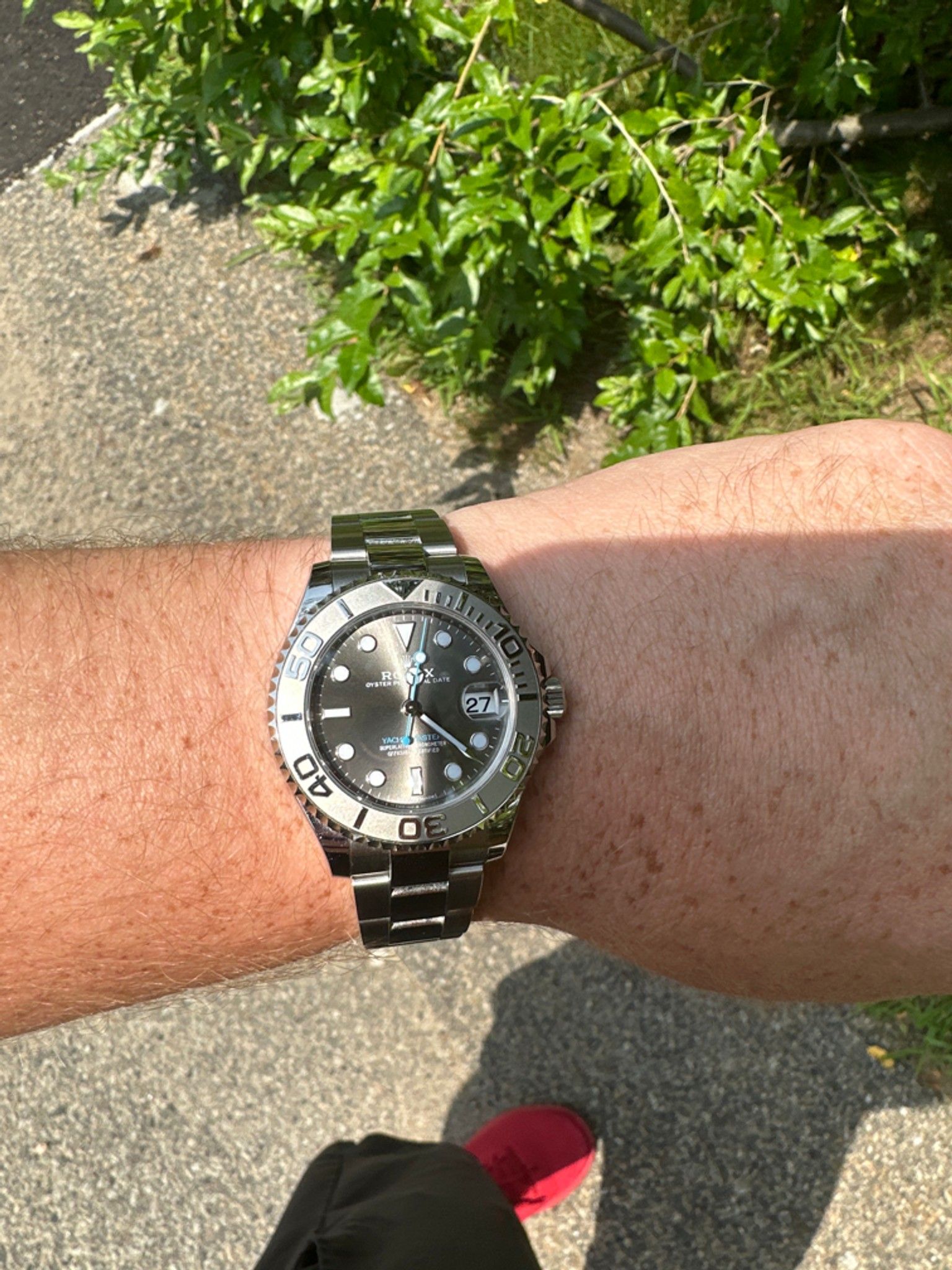 What’s everyone wearing today? I decided to try the bb58’s leather band ...