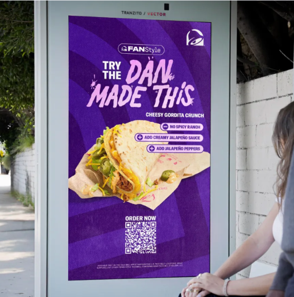 Love what Taco Bell is doing. They're putting up p... | Fishbowl