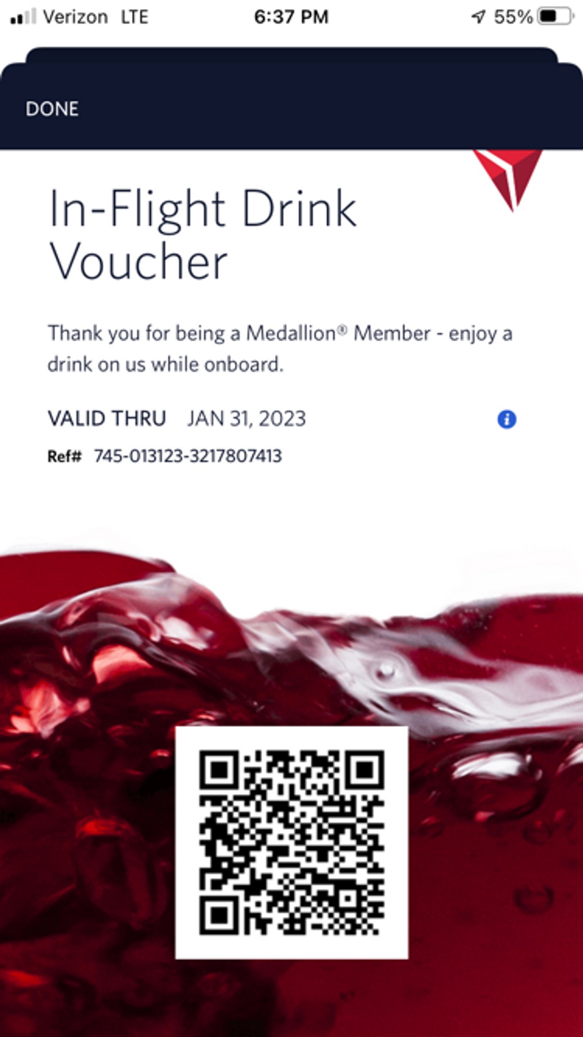 Anyone have delta drink vouchers to spare? Long fl... | Fishbowl