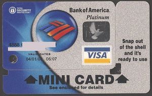 Whatever happened to mini credit cards? Anyone rem... | Fishbowl