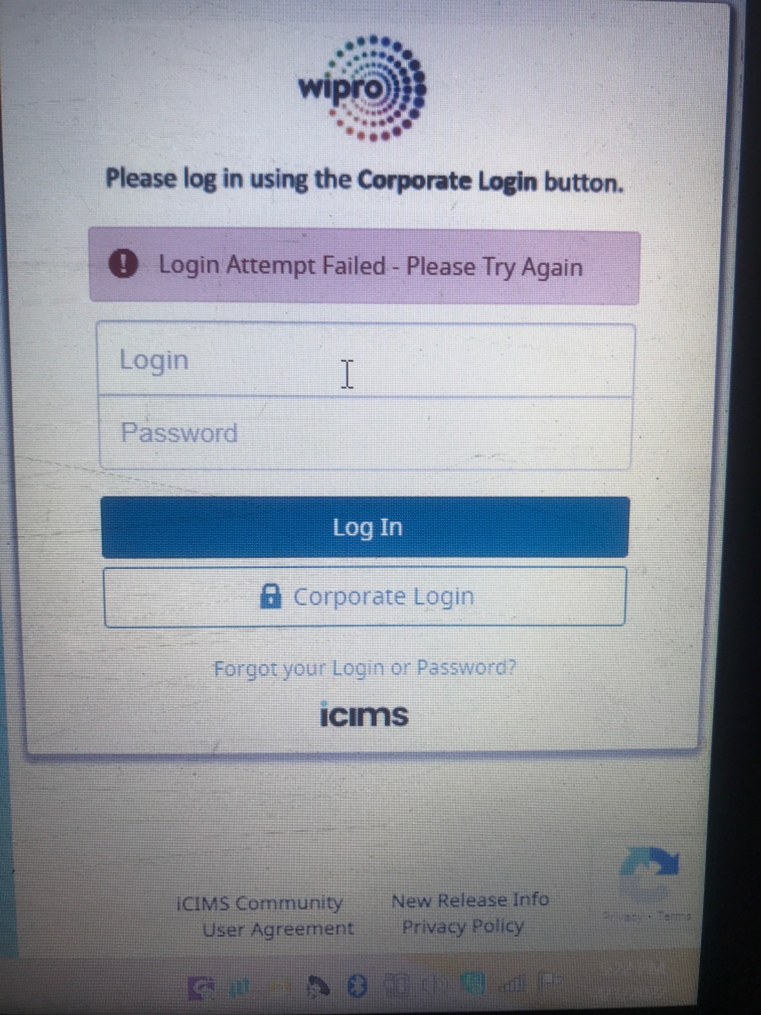 Hi Wipro I am getting mail to complete on-boarding task in embark but I ...