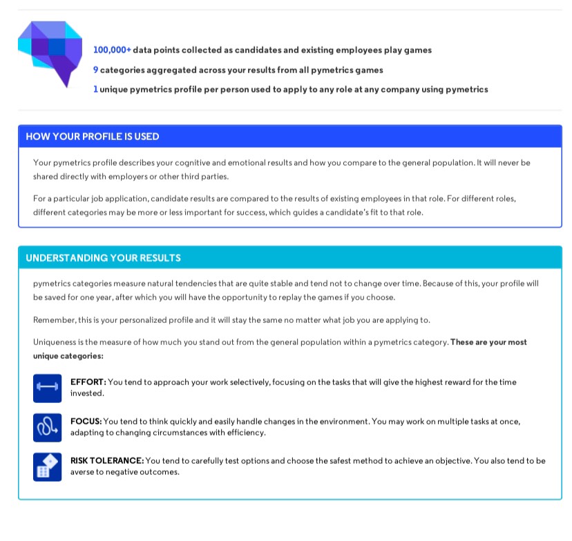 BCG folks - took the pymetric test and I think I d... | Fishbowl