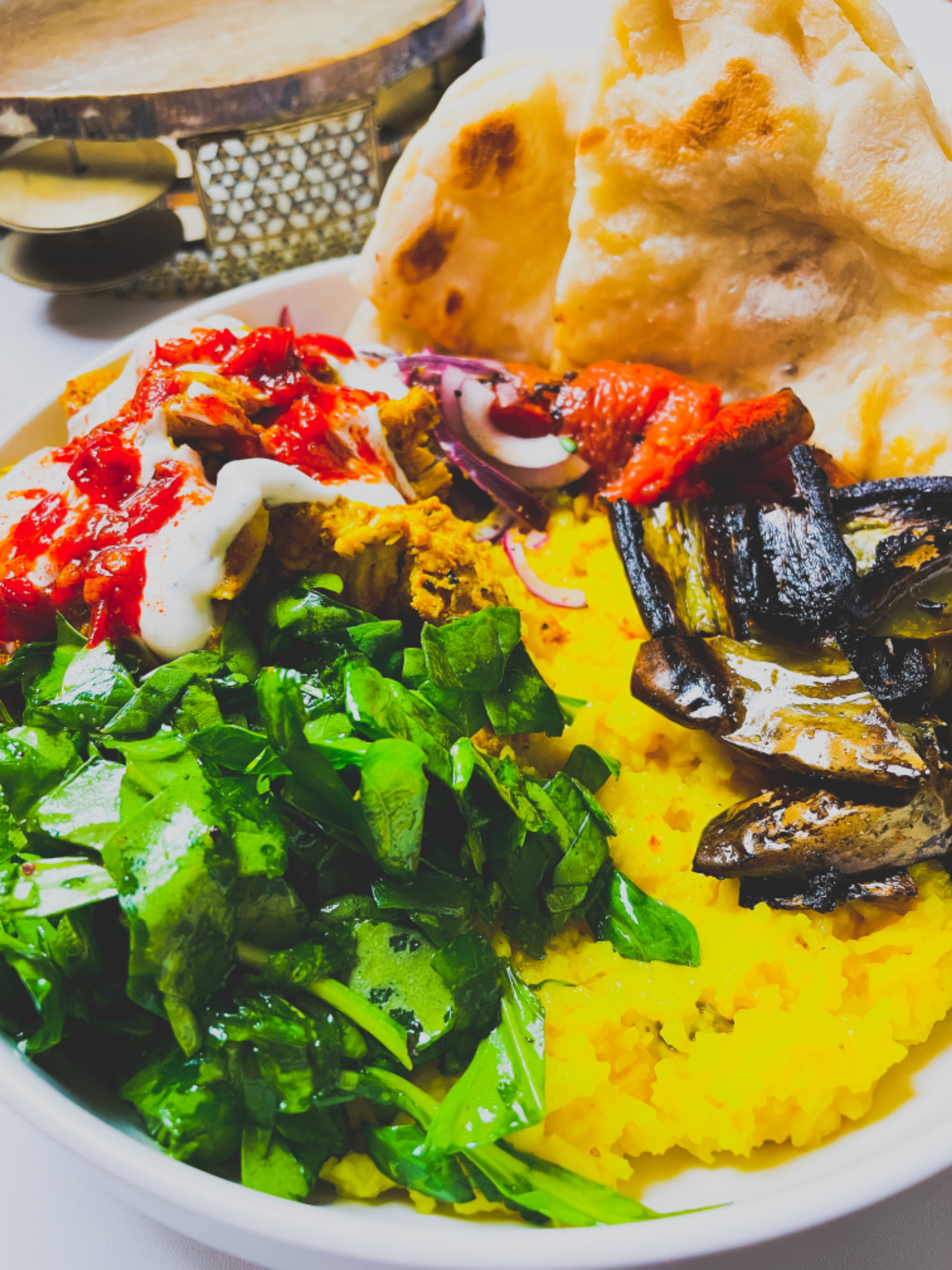 Egyptian Meammar & Chicken Shawarma (Creamy Chicken Rice Porridge and ...