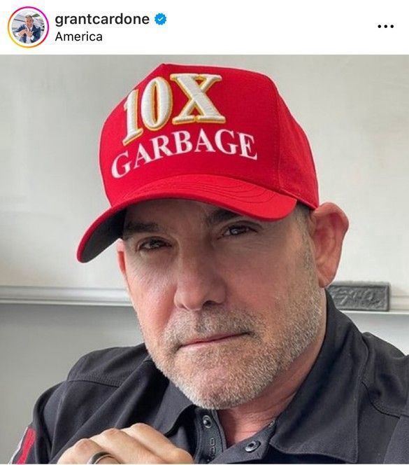 Such a perfect hat for Grant Cardone and those who... | Fishbowl