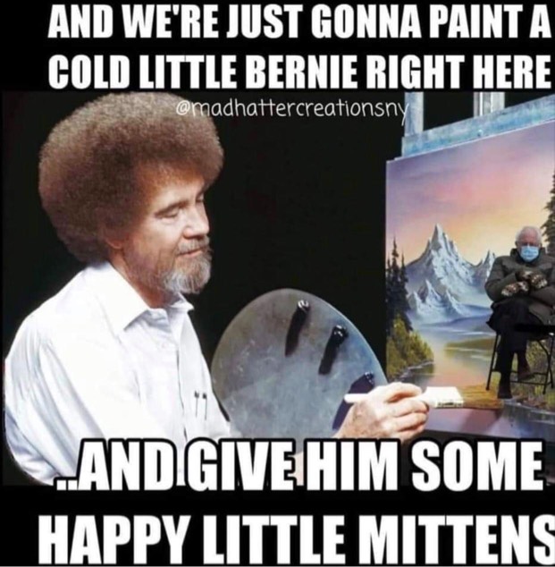 Let’s do it. Drop your best Bernie meme here! Th... | Fishbowl