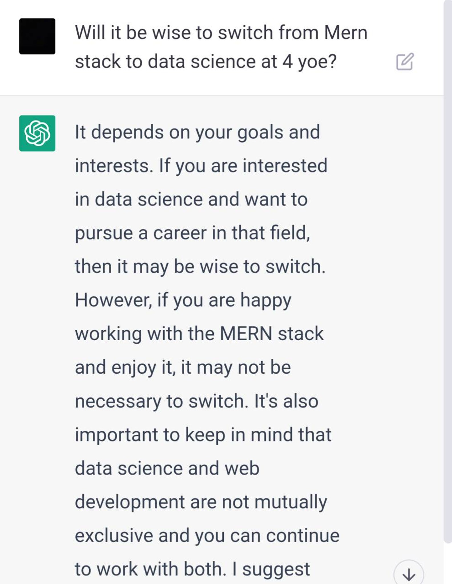 Will it be a wise decision to switch from MERN sta... | Fishbowl