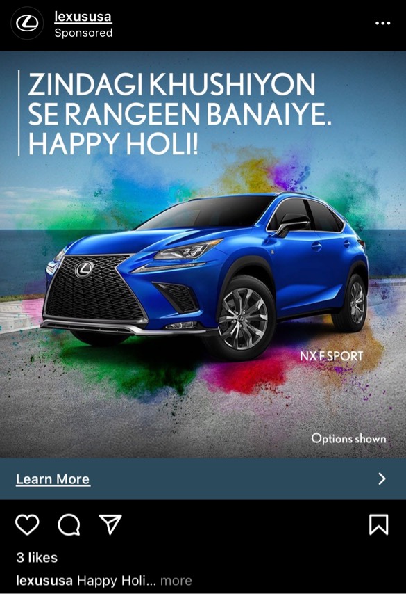 Lexus putting some serious effort to customize ads... | Fishbowl