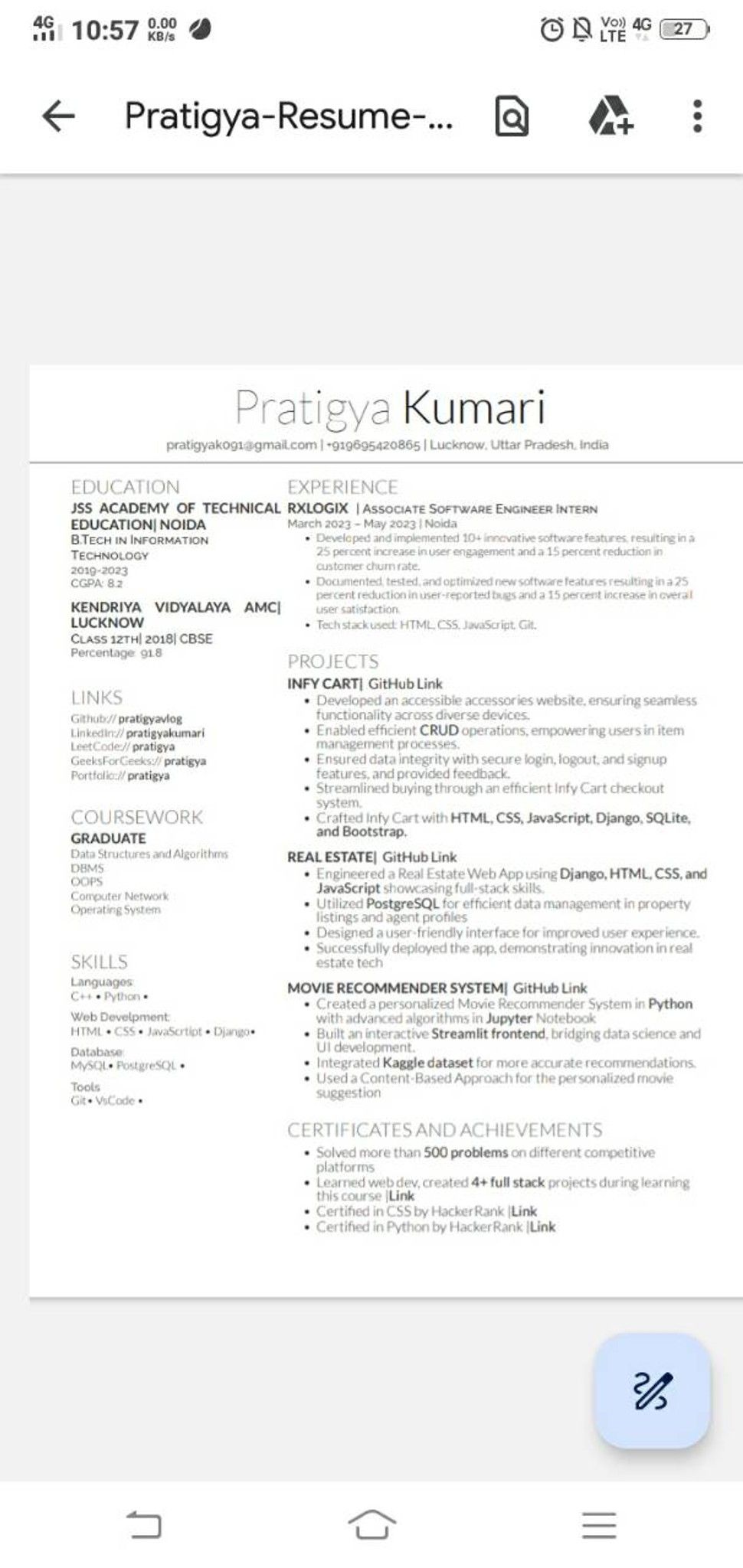 Hi Can Anyone Review My Resume Glassdoor Forum