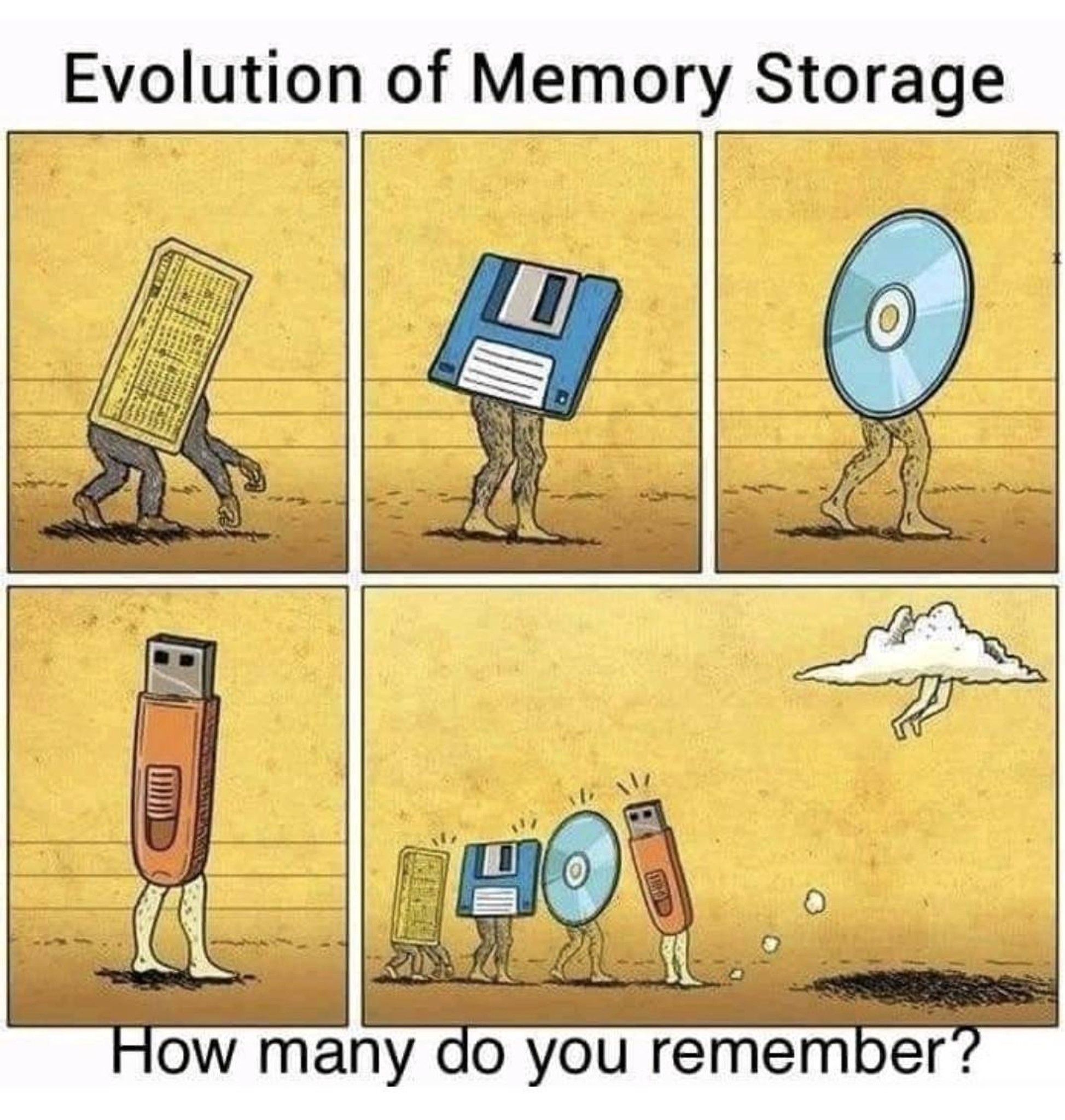 Today's rollback: Who has memories of the memory drives used in the 80s ...