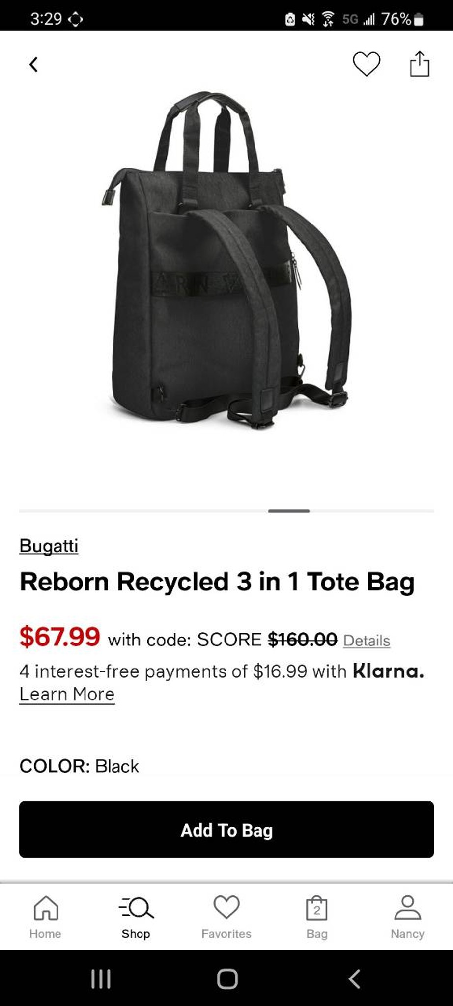 Purse + backpack recommendations? Looking for a co... | Fishbowl