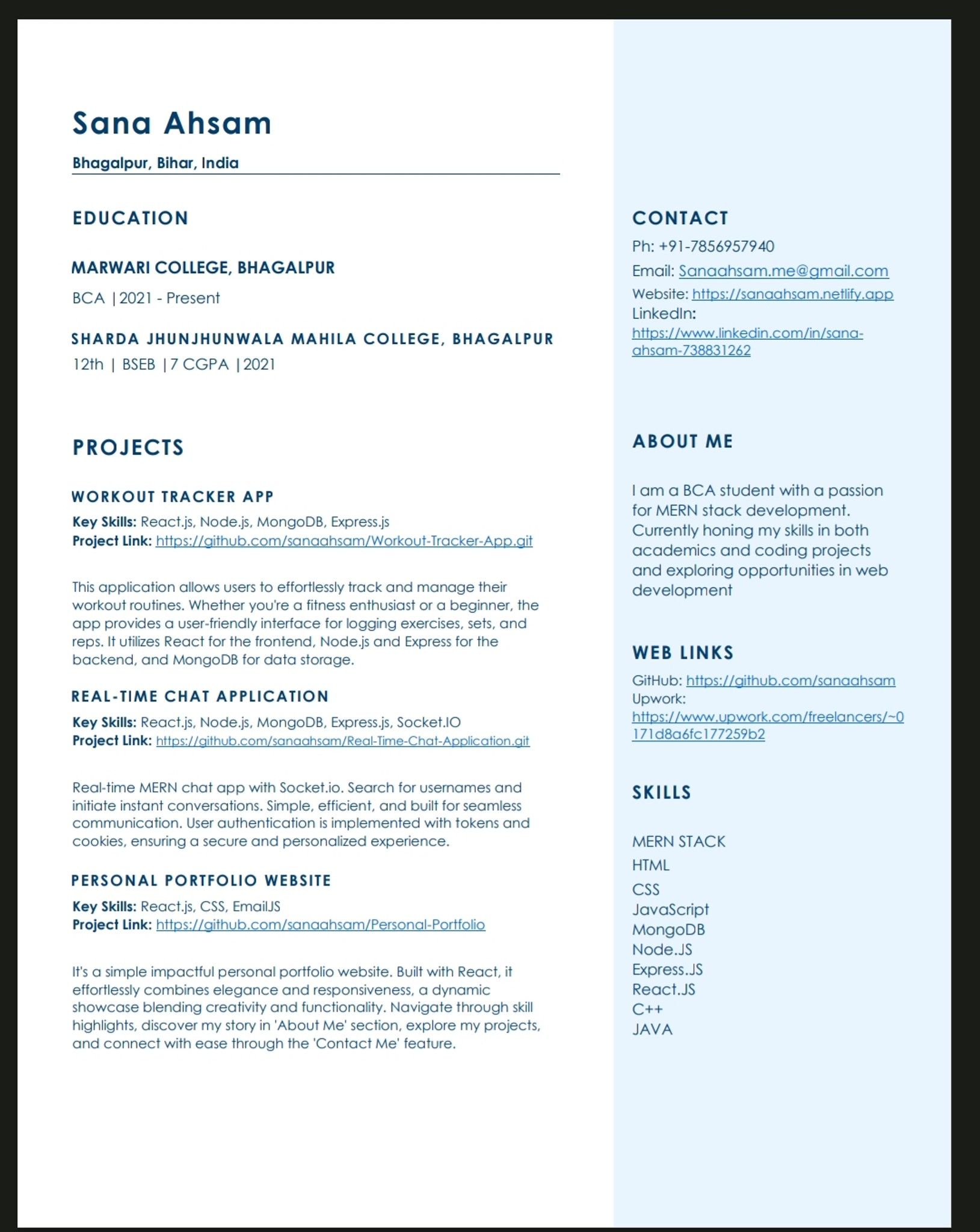 Hello everyone, I am a beginner MERN STACK developer with passion of ...