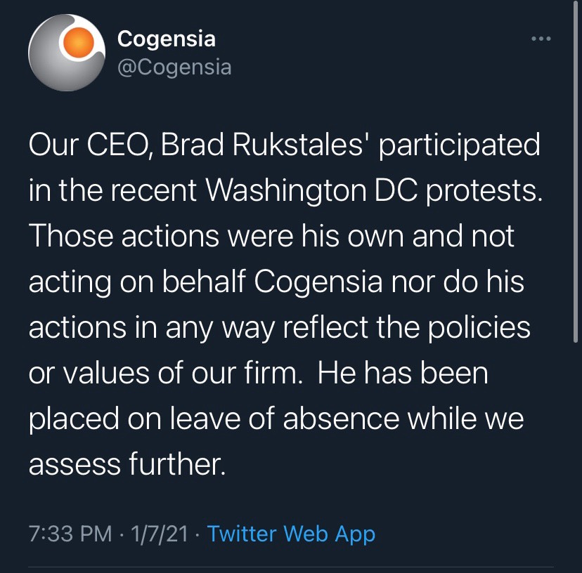 Does anyone with with Cogensia? Their CEO and foun... | Fishbowl