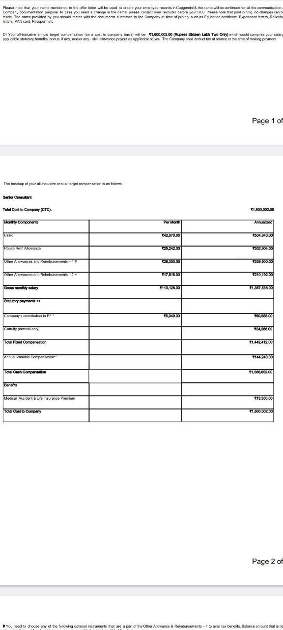 Capgemini India (Business Services - BSv) bowl | Glassdoor Forum