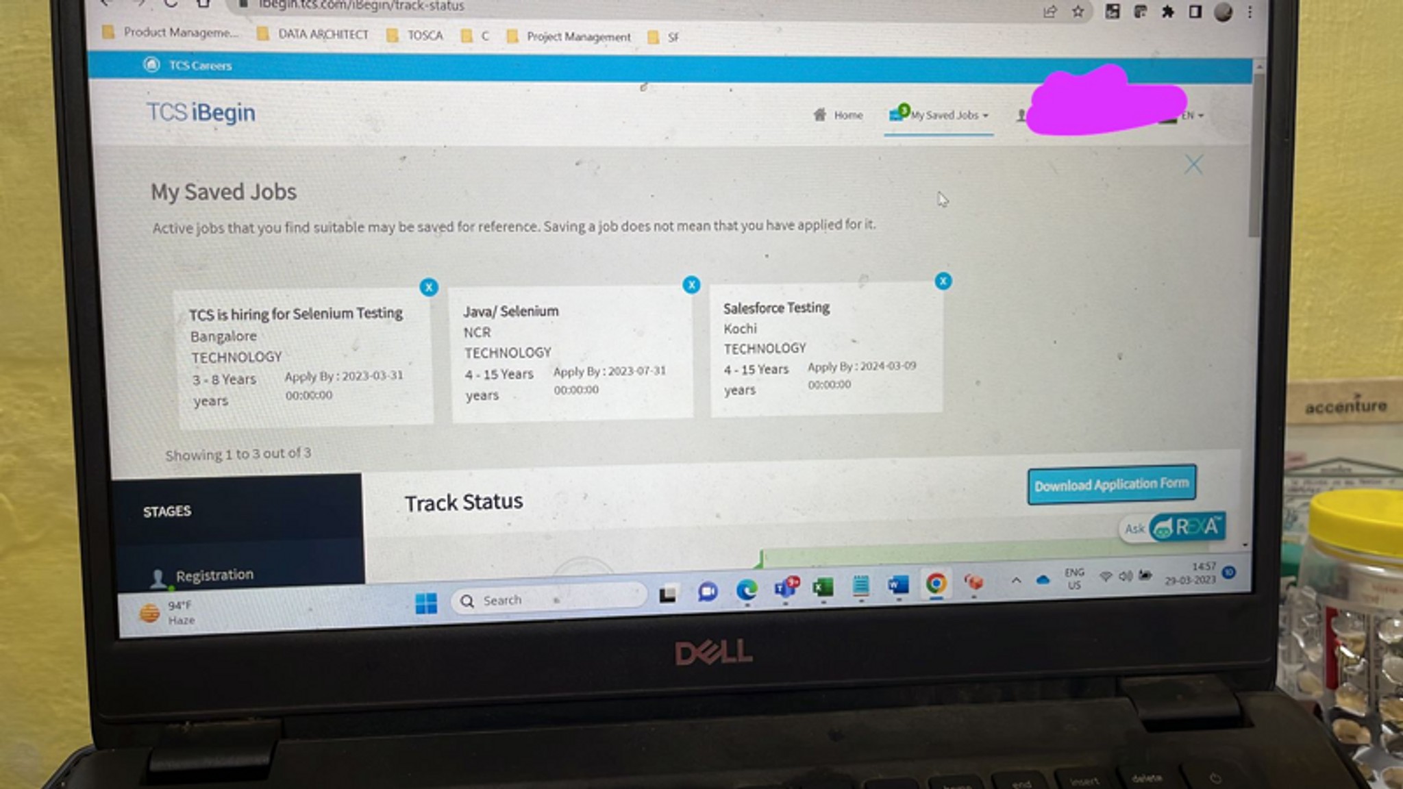 I got referred by one person in TCS, in TCS ibegin... | Fishbowl