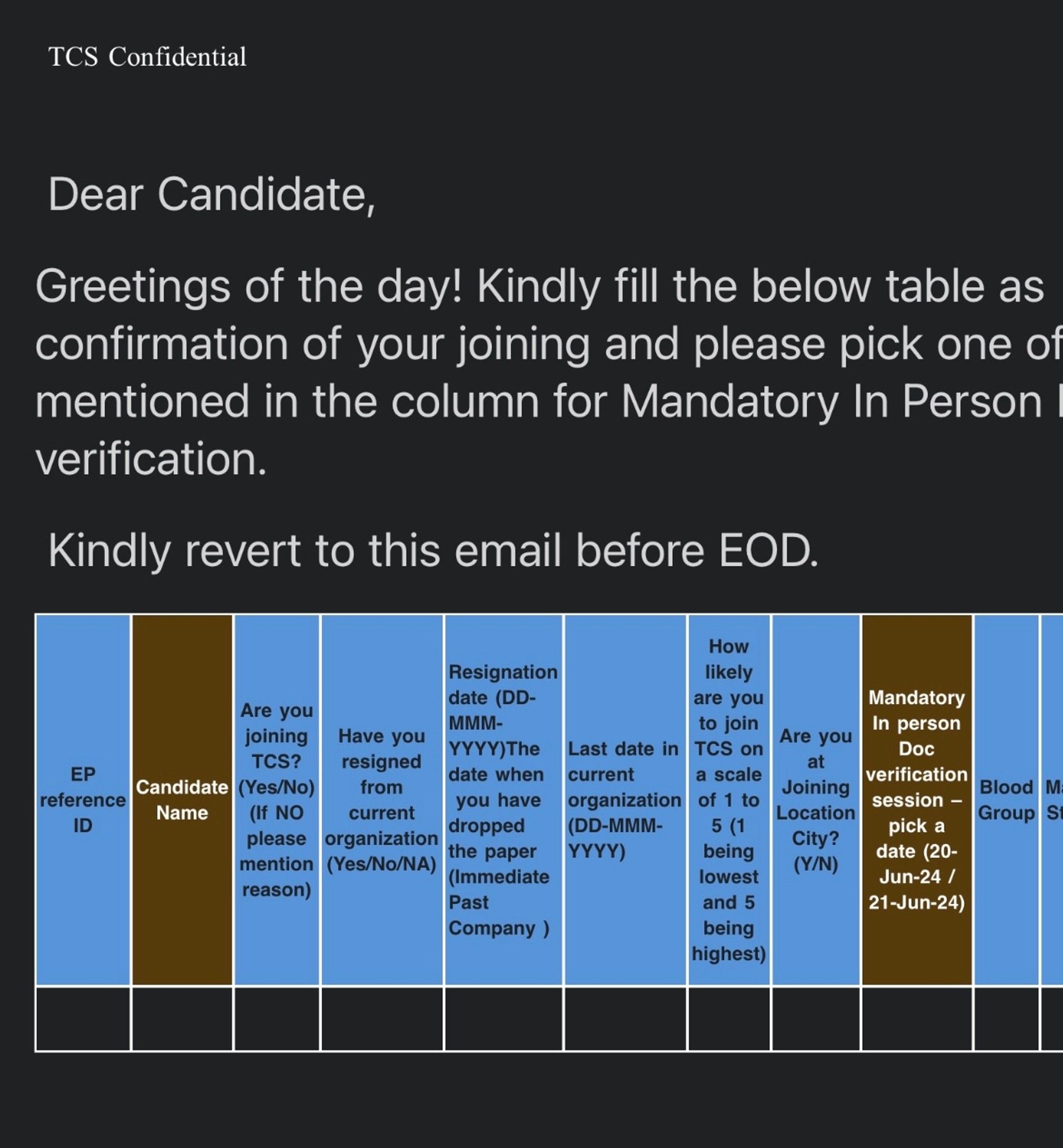 Hi all , Kindly clarify my doubt , I have received offer letter from ...