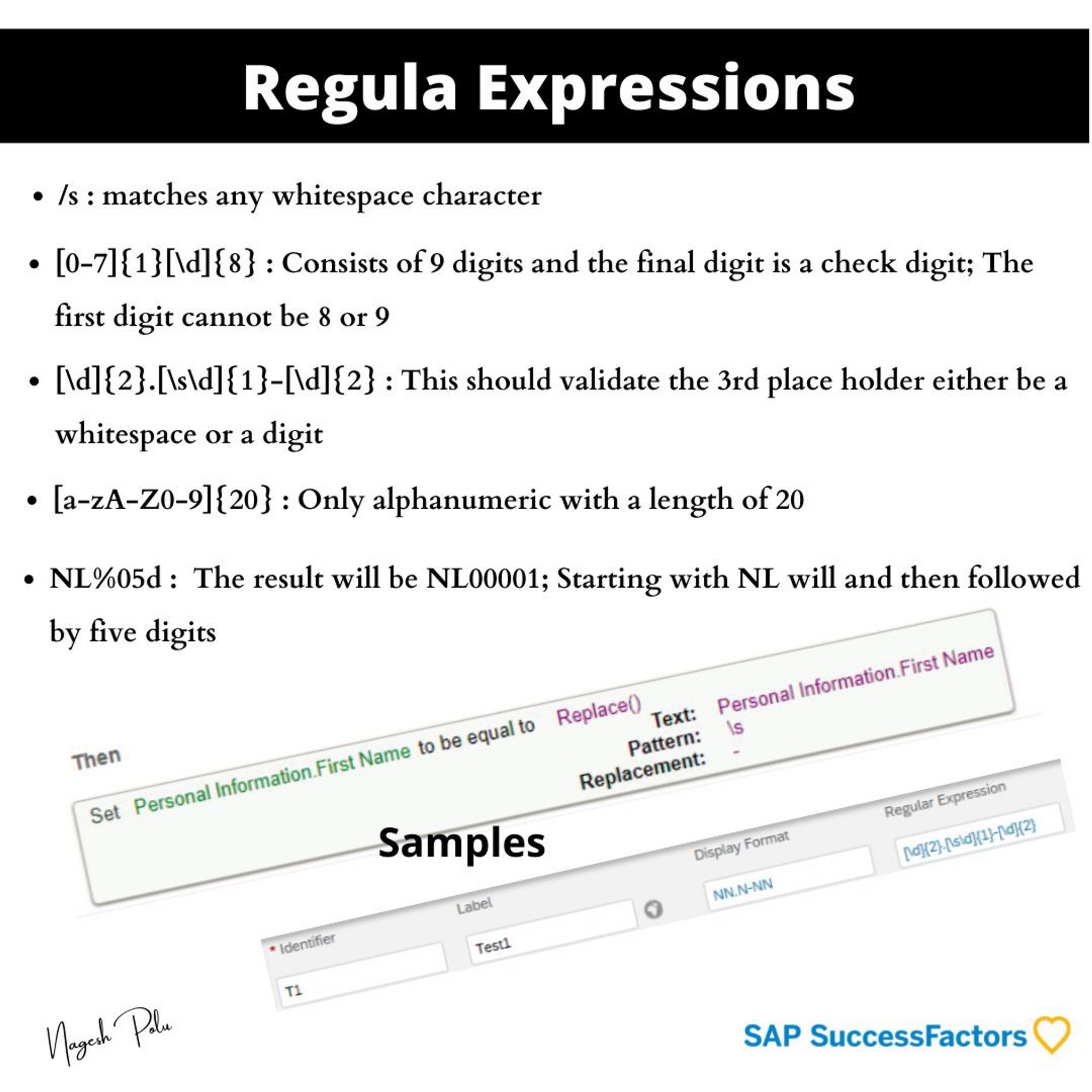 𝐑𝐞𝐠𝐮𝐥𝐚𝐫 𝐄𝐱𝐩𝐫𝐞𝐬𝐬𝐢𝐨𝐧𝐬 – 𝐒𝐀𝐏 𝐒 ... | Fishbowl