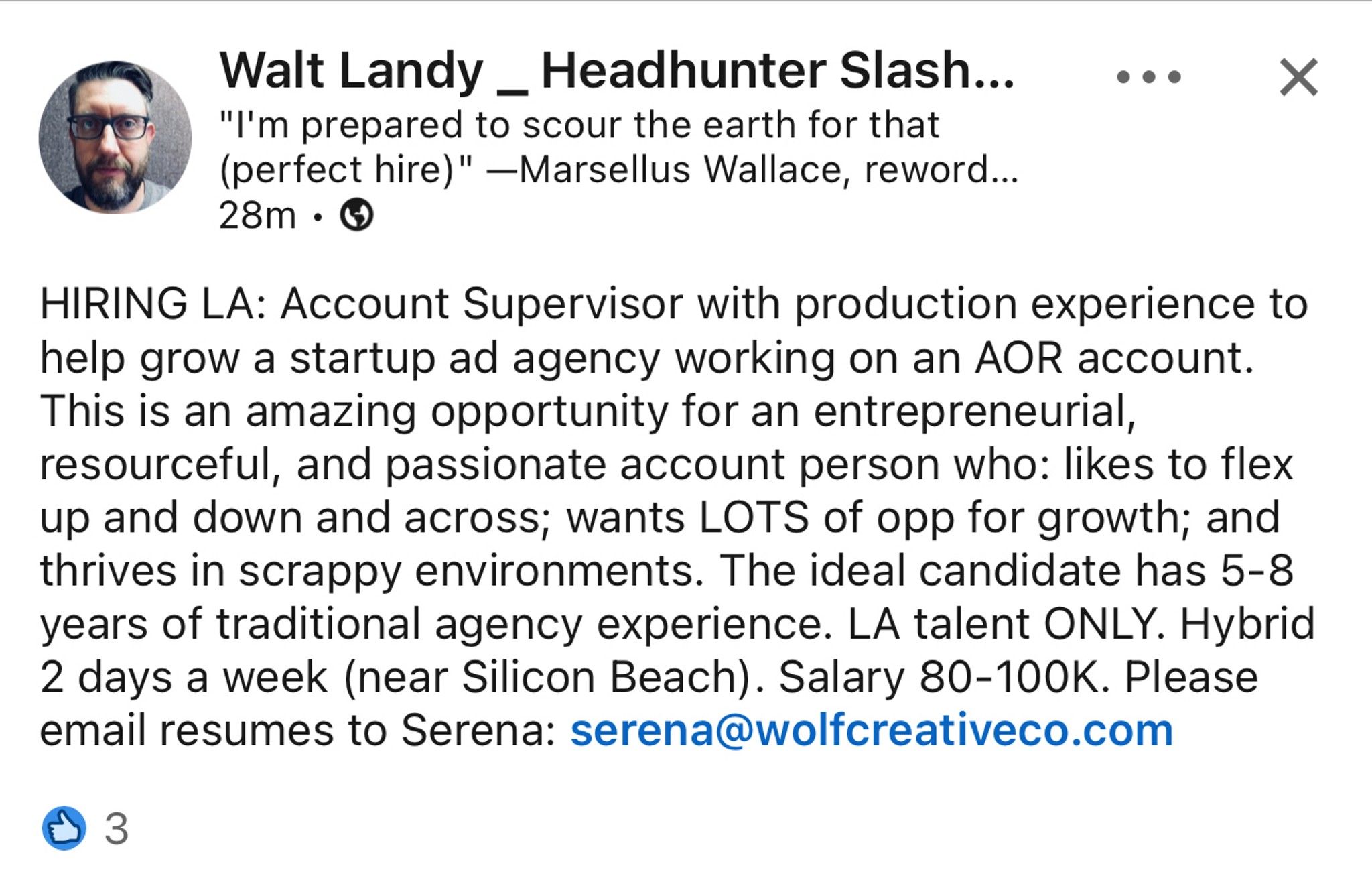 Are LA salaries always this low? Every post I see ... | Fishbowl