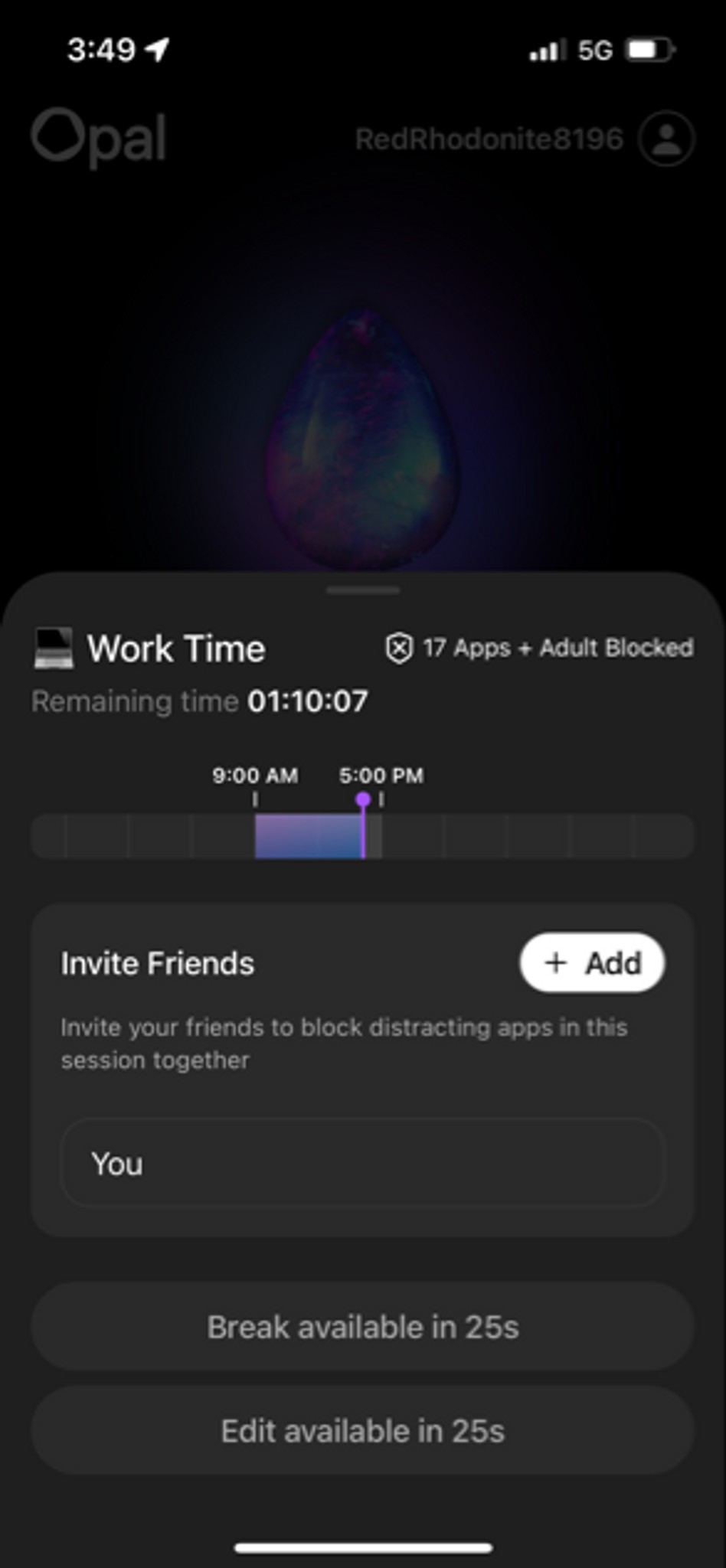 Does anyone here use the Opal app? I started using... | Fishbowl