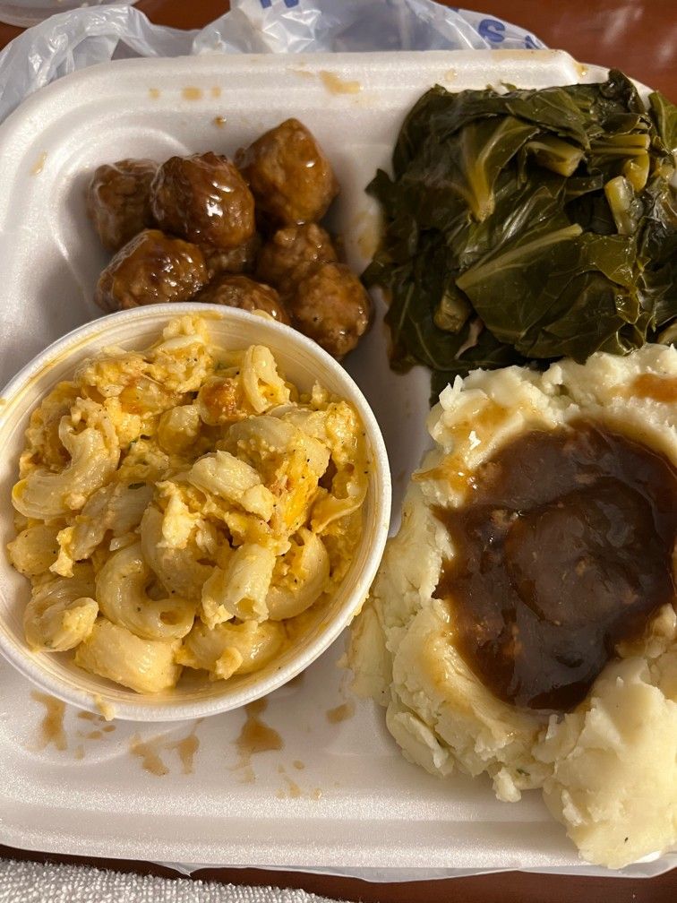 Not cooking, but good eats. Picked up takeout after a long day on-site ...