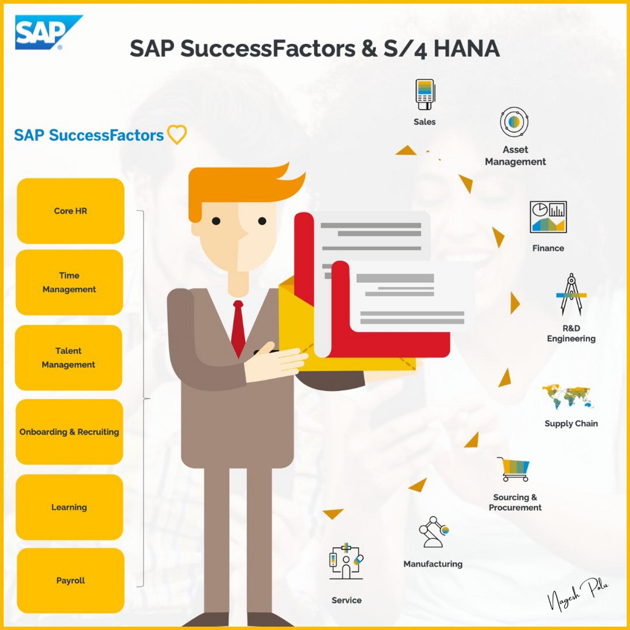 SAP SuccessFactors 💚 S/4 HANA SAP #SAP #SuccessFa... | Fishbowl