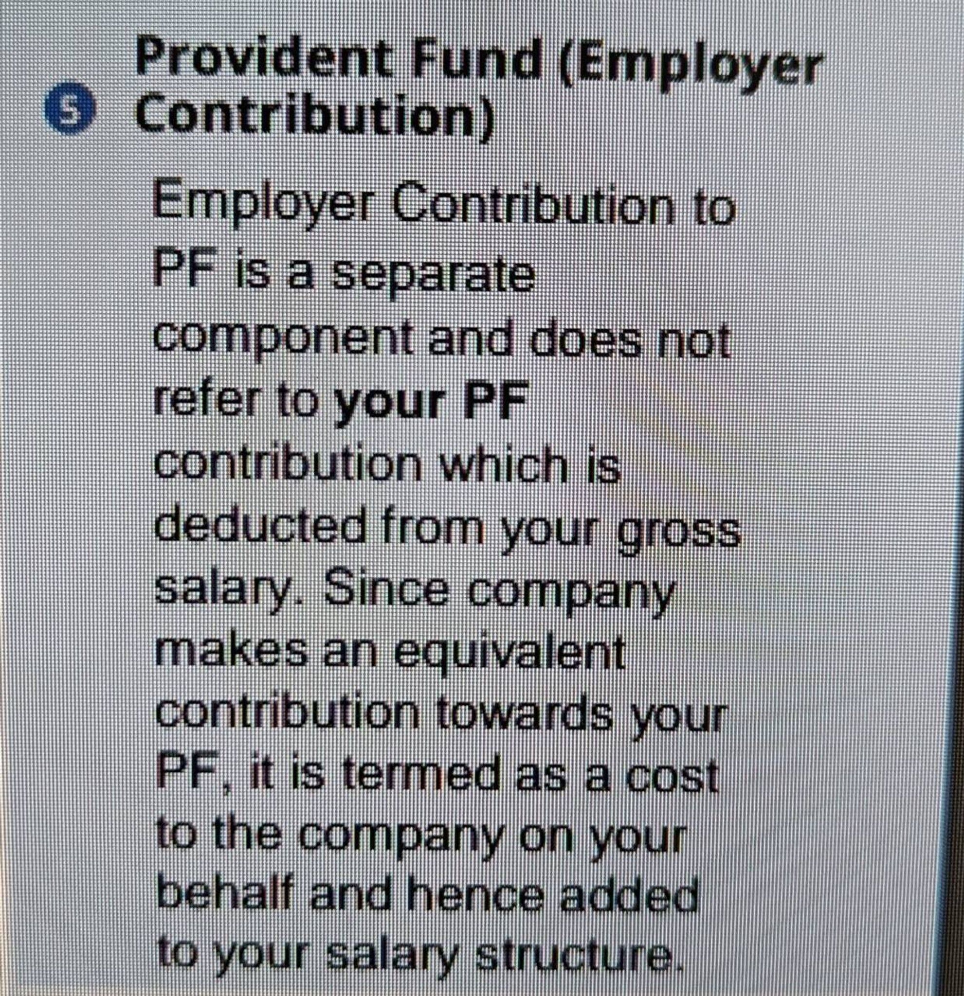 Does JPMC deduct both employee and employer PF con... | Fishbowl