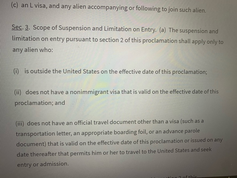 I am on an L1A, on a visa with 3 years left, and am currently in the US ...