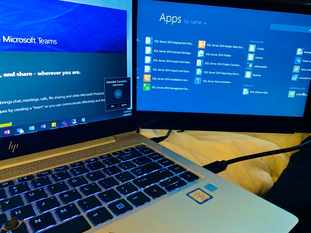 This attachable monitor is such a game changer. Fr... | Fishbowl