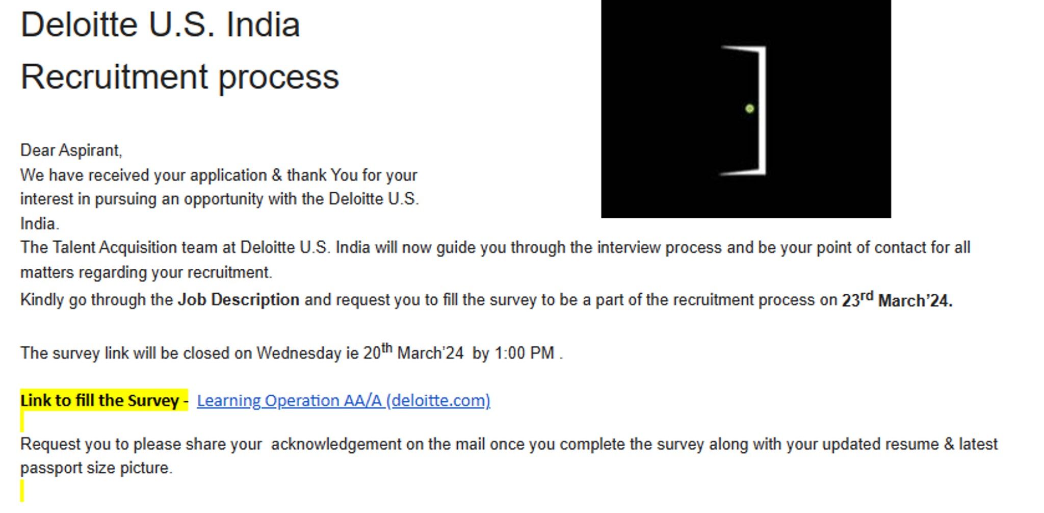 If anyone want referral to Deloitte India then go ... | Fishbowl