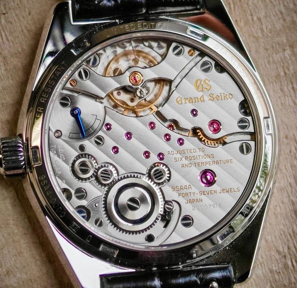 Grand Seiko SLGW005 9SA4 movement is a treat to th... | Fishbowl