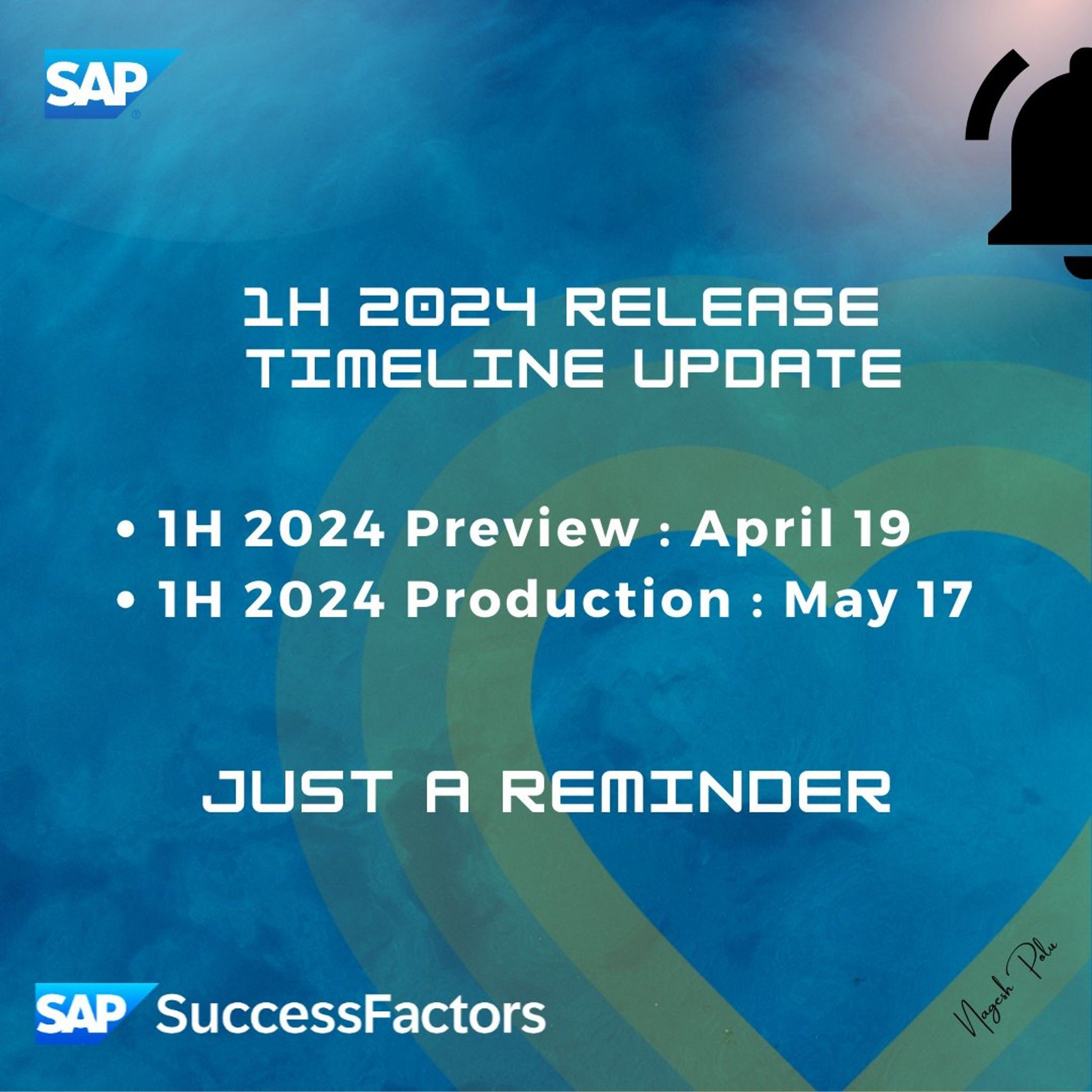 1H 2024 Release Schedule - Reminder! #SAP #SAPSu... | Fishbowl
