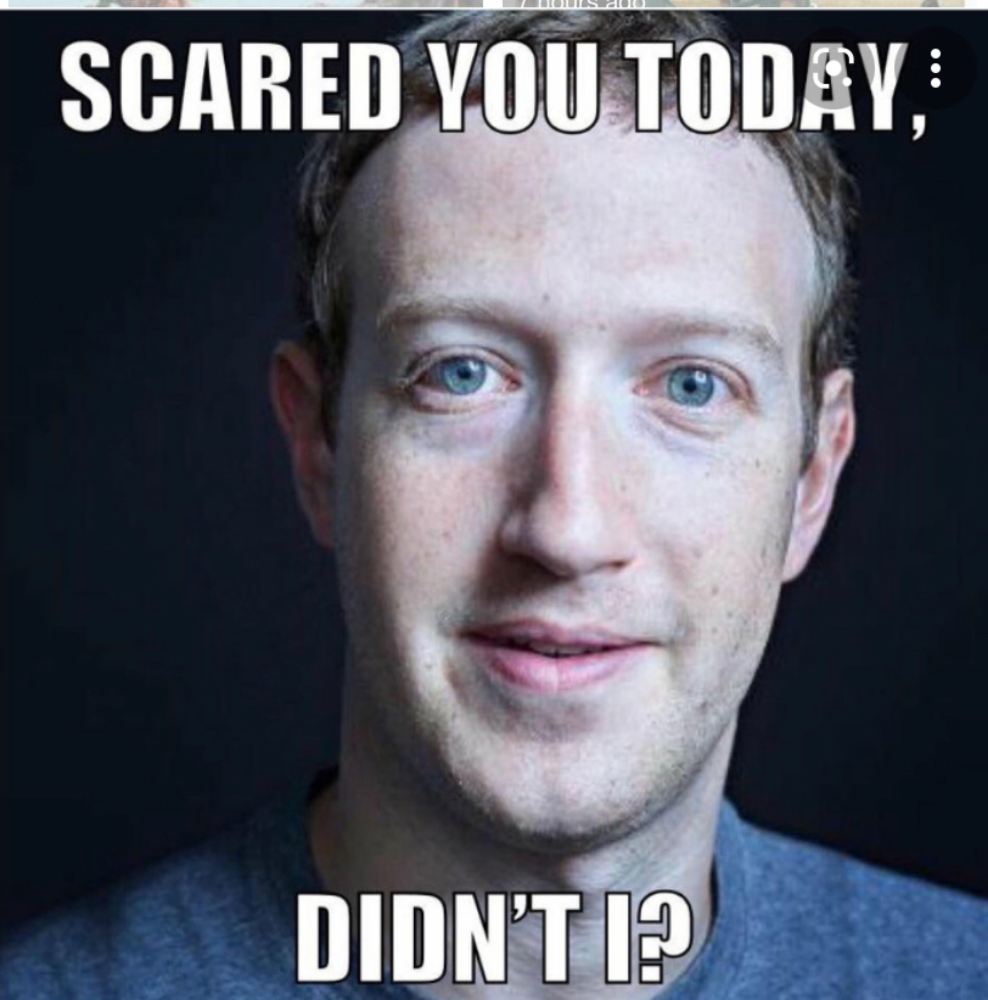Post your best Facebook/IG/WA and Zuck memes here!... | Fishbowl
