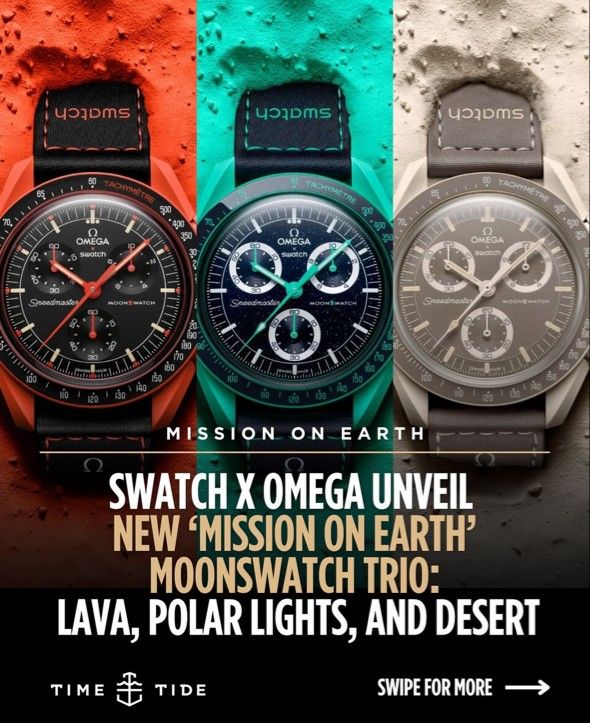 Swatch continues to pump out new versions of their... | Fishbowl