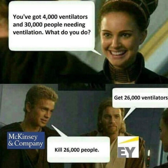 I see memes like this about McKinsey all the time.... | Fishbowl