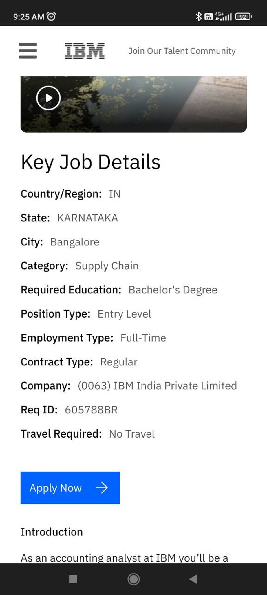 Can any one from IBM refer me for below job openin... | Fishbowl