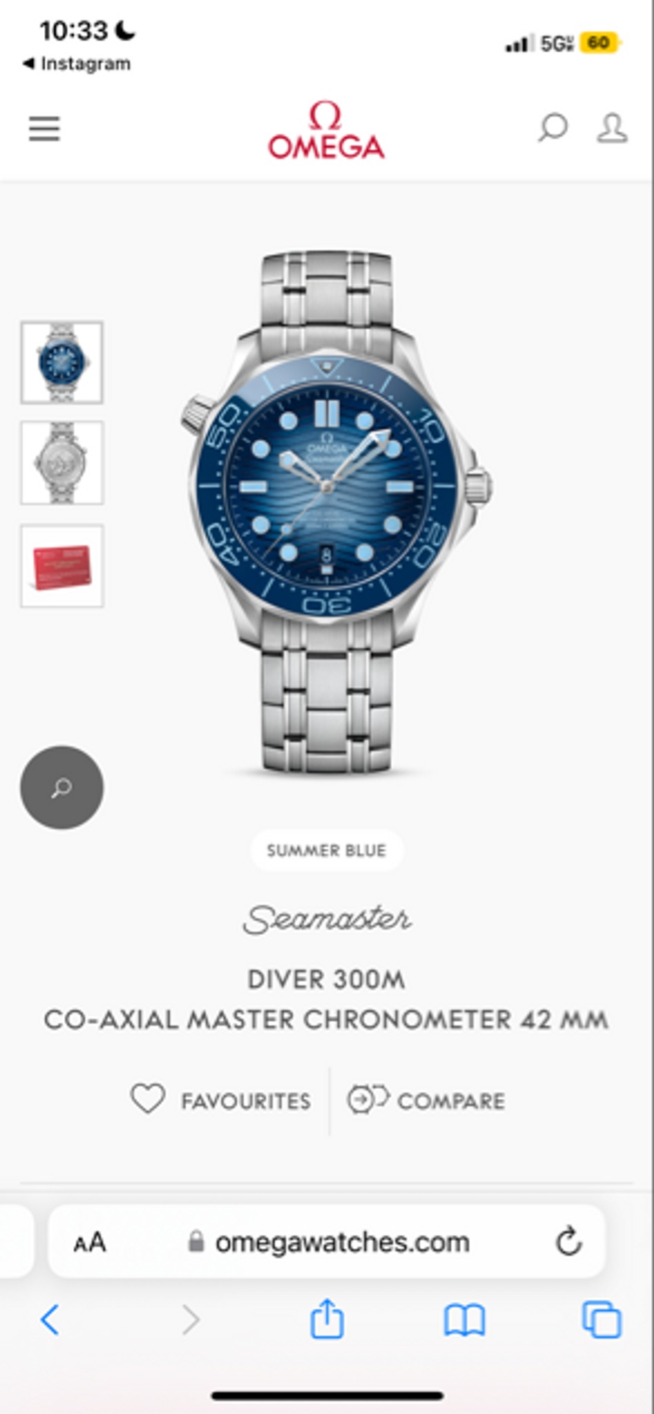 Omega dropped this “precision at every level” coll... | Fishbowl