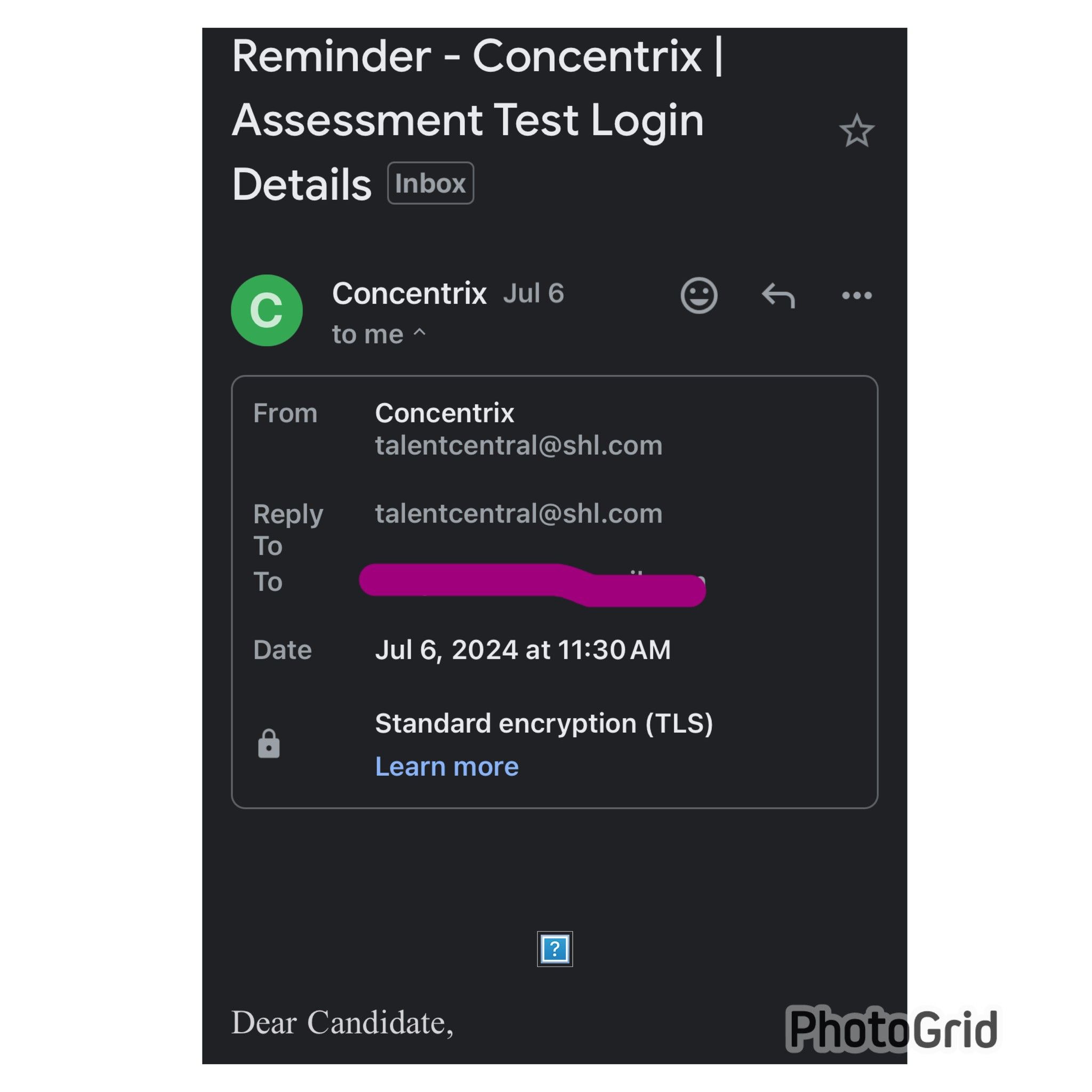 Anyone know if this is real? I applied with Concentrix then completed ...