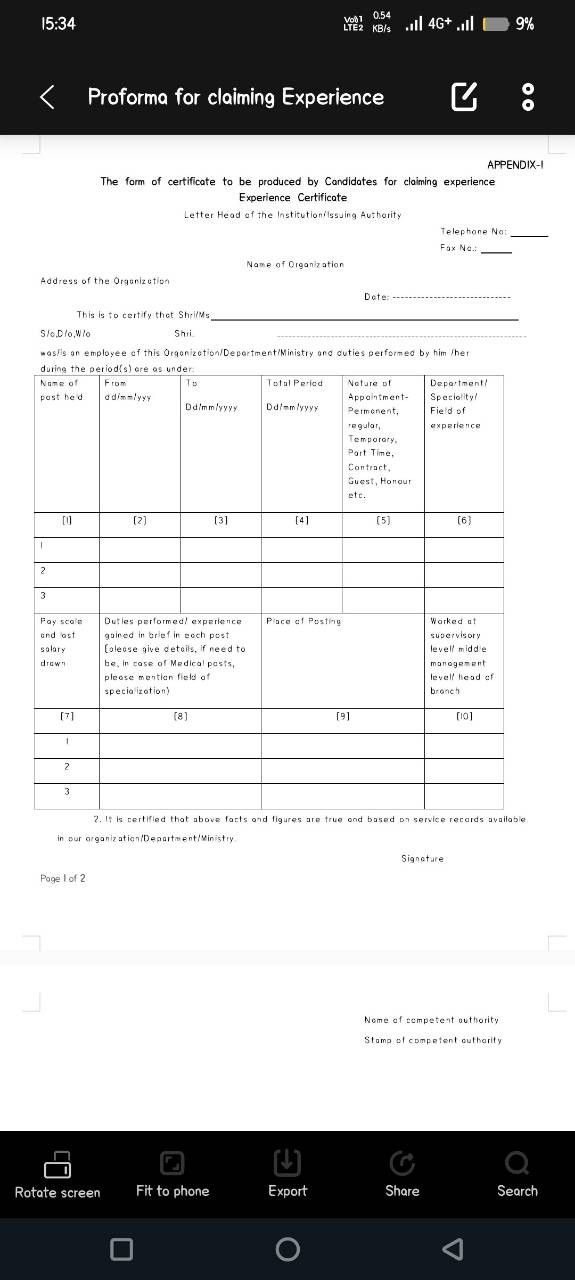 I have raised hr ticket for experience letter with specific format ...
