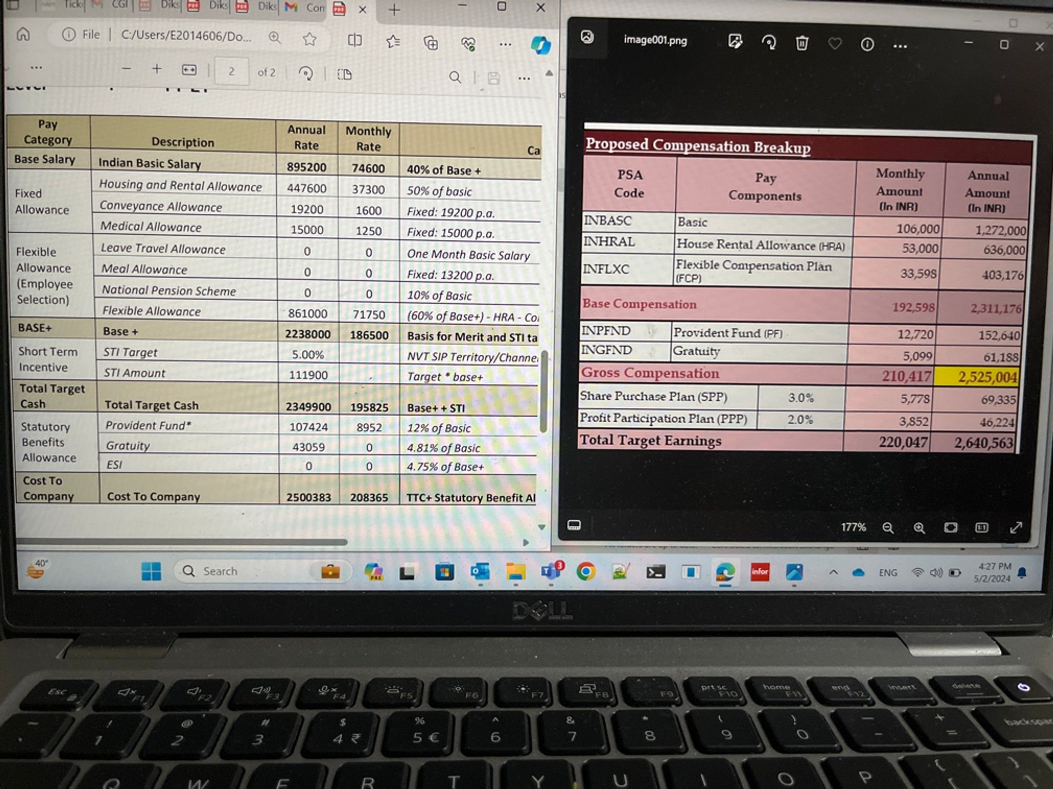 I have offer letter from two organisations. One is nVent the current ...