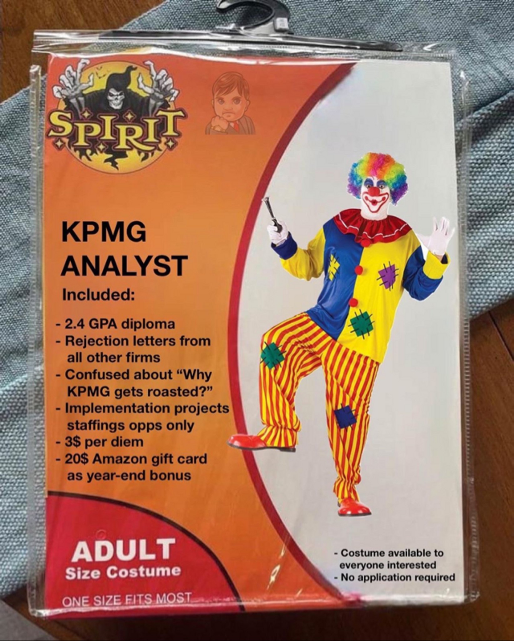 Memes for all the consulting firms. PC: Ronald Eng... | Fishbowl