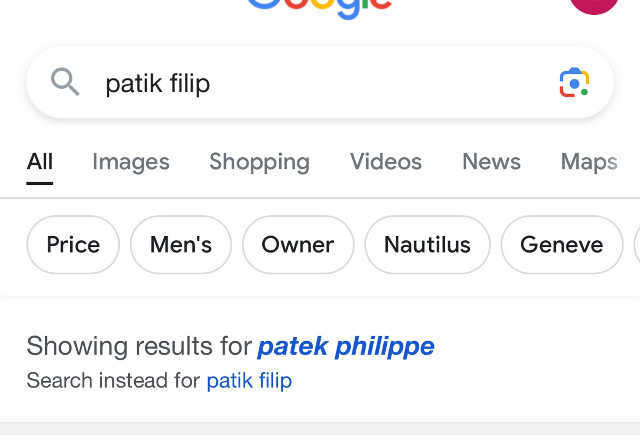 Anyone know of a brand “patik filip” my wife wants... | Fishbowl