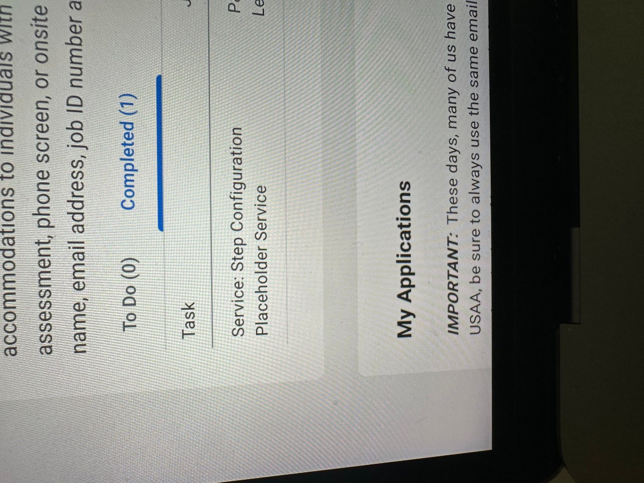 Anyone know what “Service: Step Configuration Placeholder Service ...