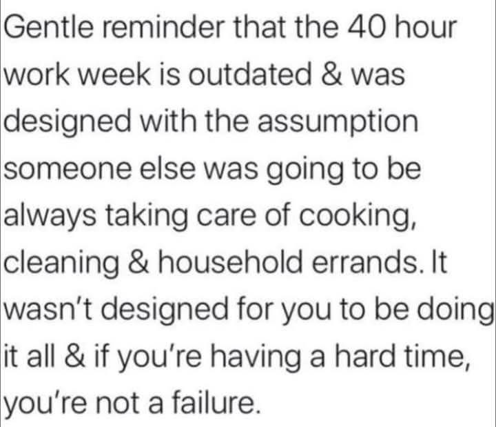 How does everyone feel about the 40-hour work week? Is it the American ...