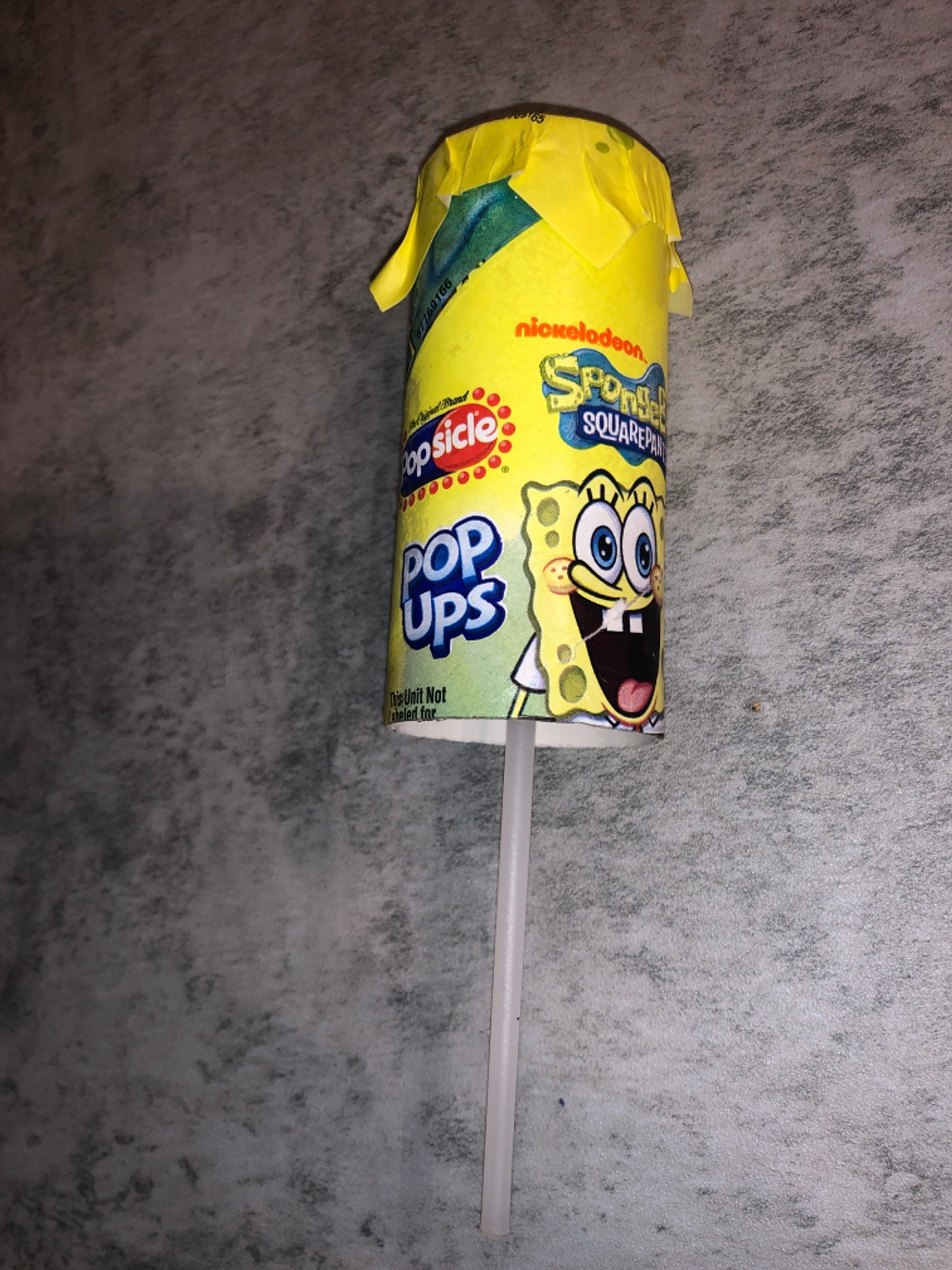 I just ate a SpongeBob push pop ice cream and now ... | Fishbowl