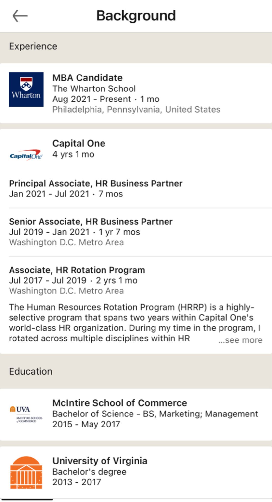 What level is principal associate, hr business par... | Fishbowl